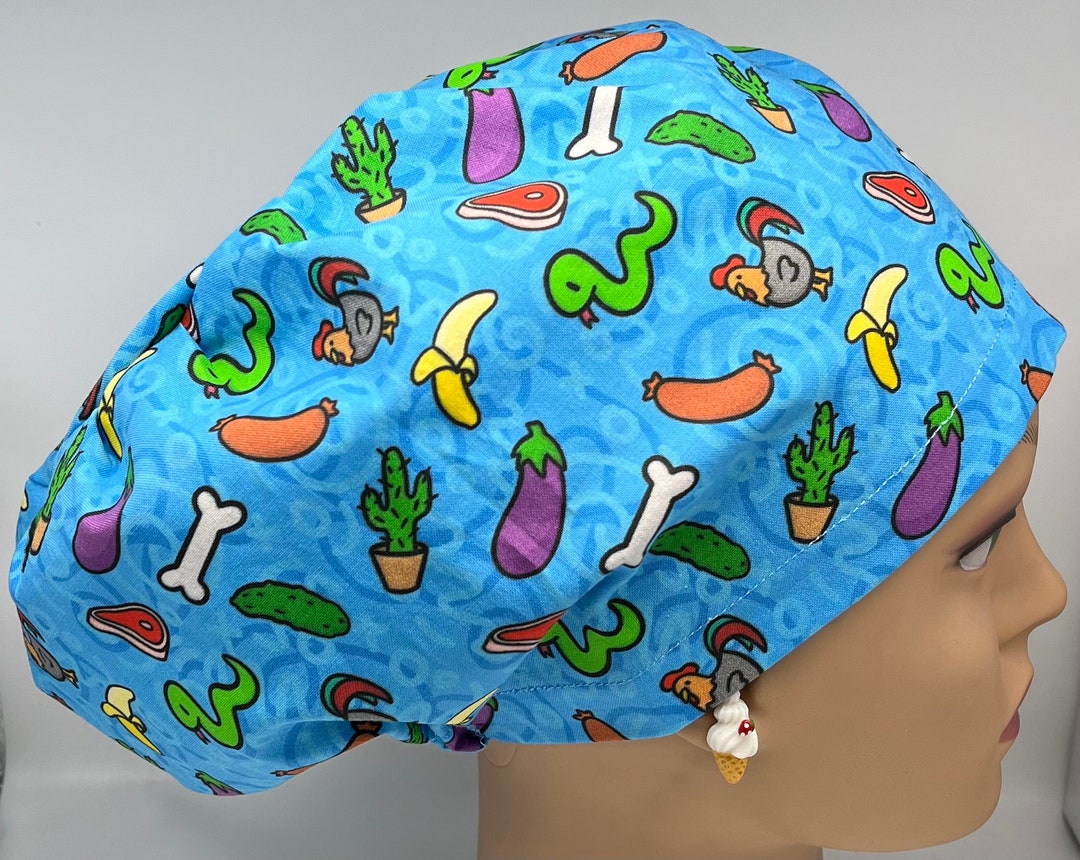 Urology Euphemisms European Scrub Cap With Adjustable Toggle - Etsy