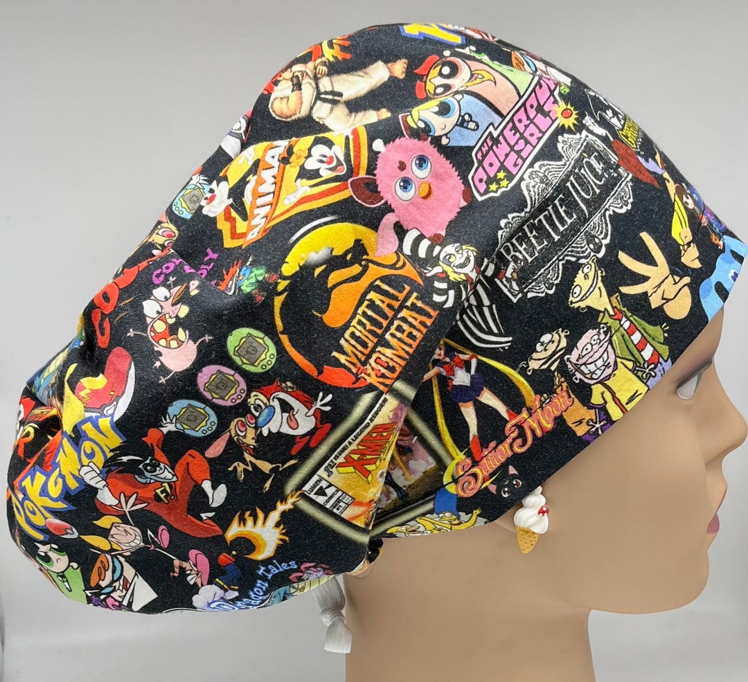 Totally 90’s European Surgical Scrub Cap With Adjustable Toggle - Etsy