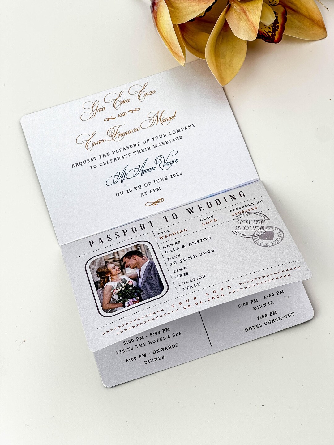 Additional Page for Passport - Etsy