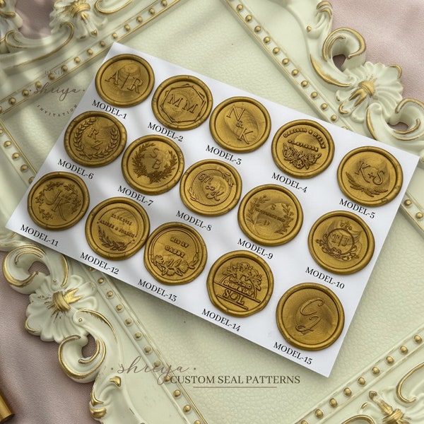 Custom Wax Seal - Etsy