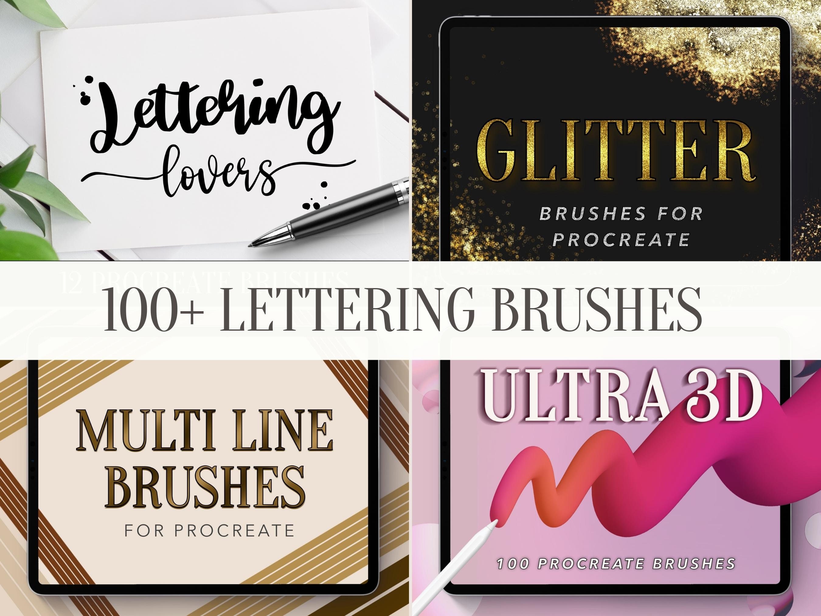 500 Brushes for Procreate Procreate Brushes Mega Procreate Bundle ...