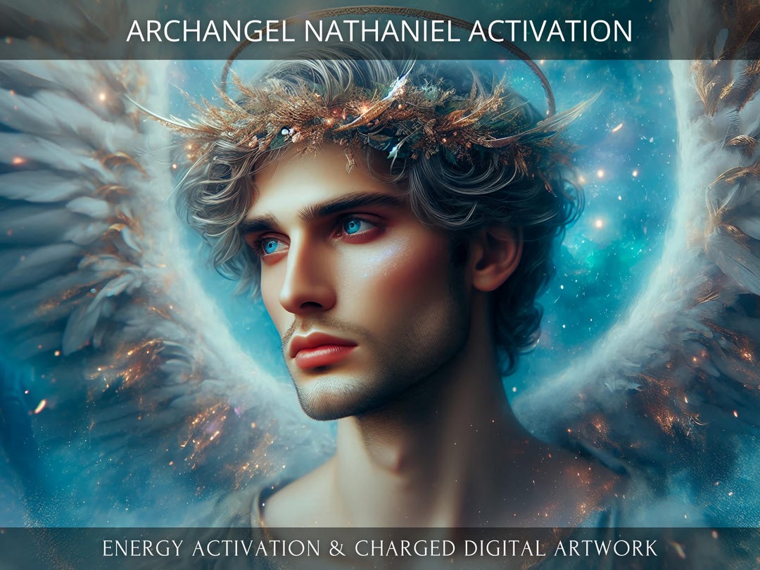Archangel Nathaniel Charged Digital Artwork + Energetic Transmission ...