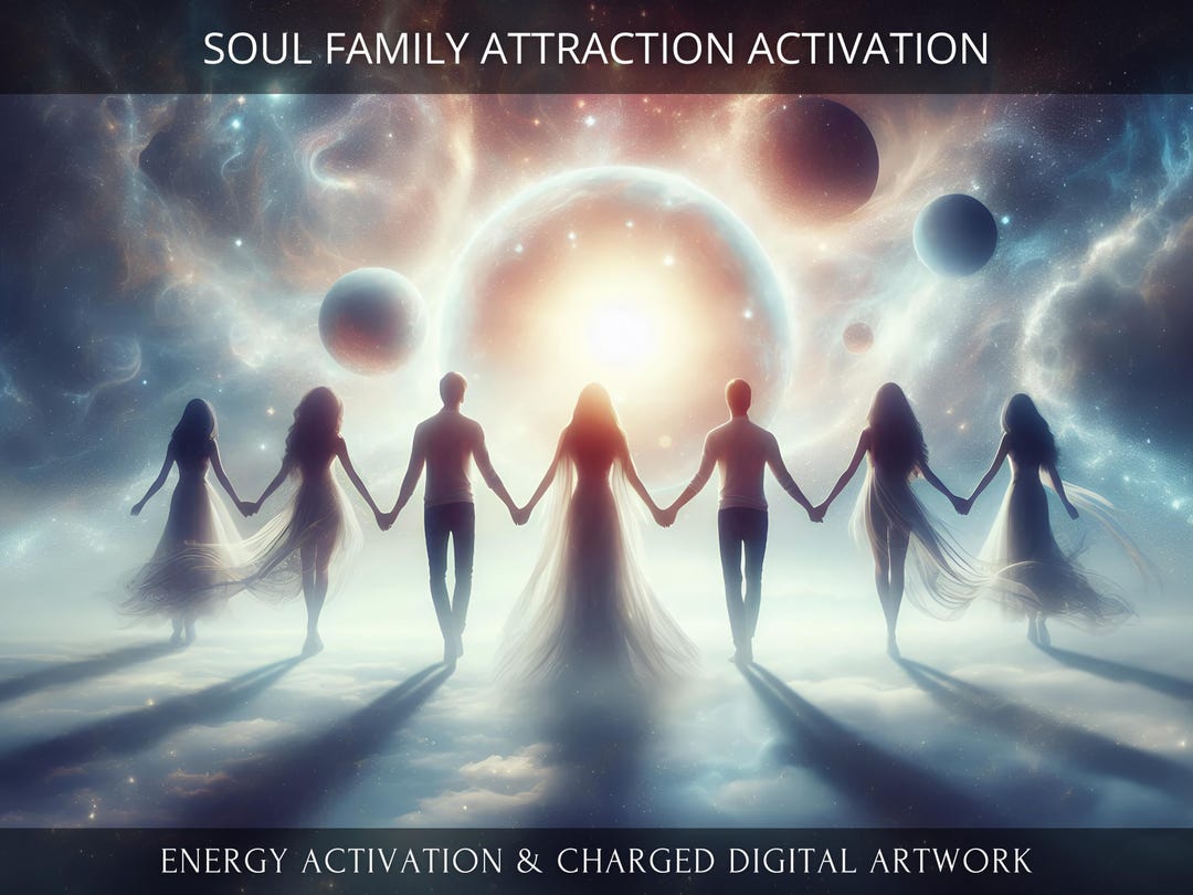Soul Family Attraction Activation + Charged Digital Artwork - Etsy