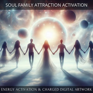 Soul Family Attraction Activation + Charged Digital Artwork - Etsy