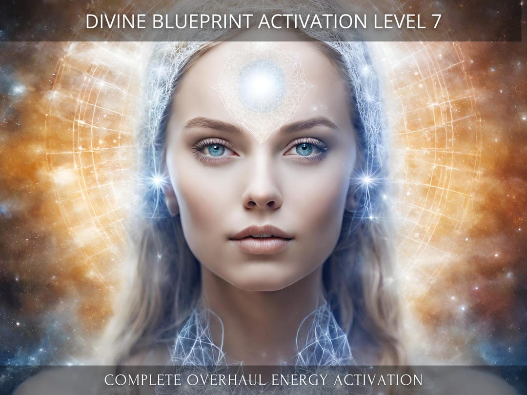 Divine Blueprint Level 7 Charged Digital Artwork + Energetic ...