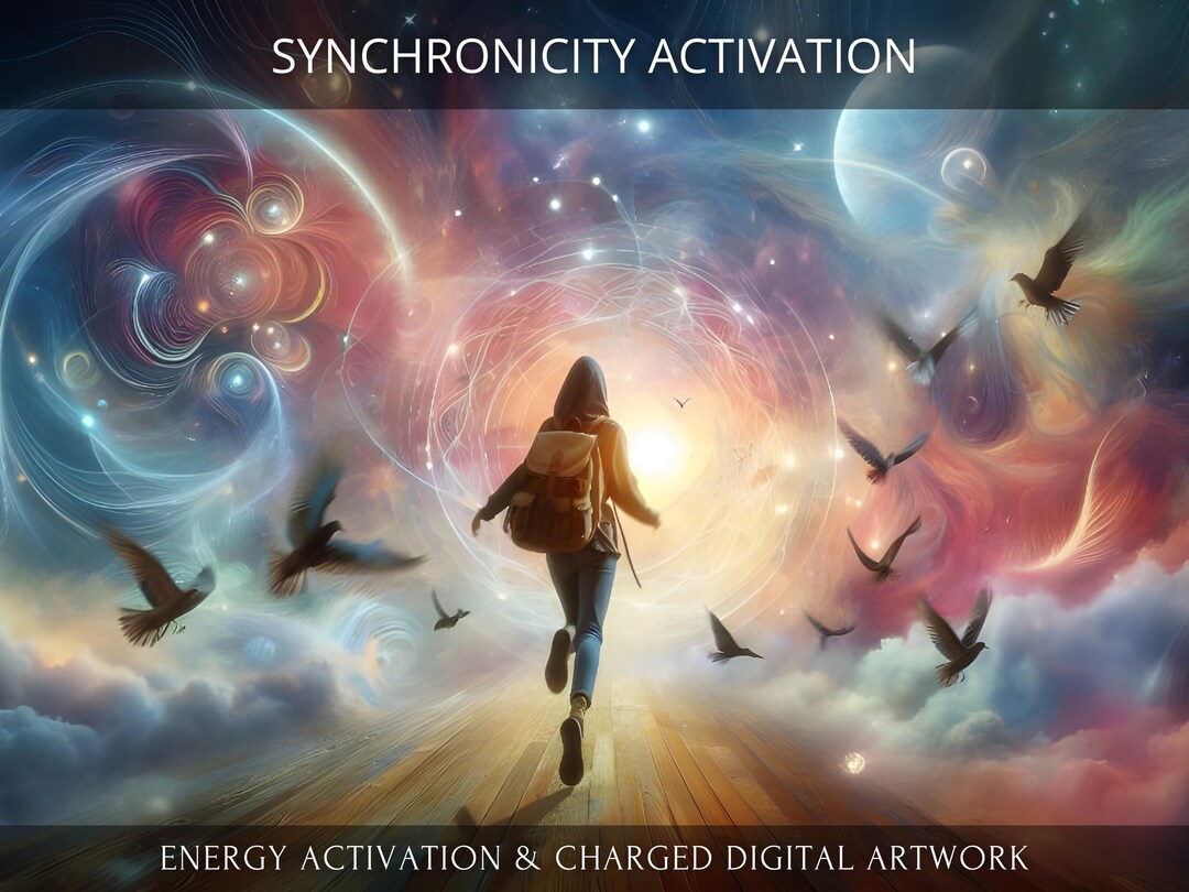 Synchronicity Activation + Charged Digital Artwork - Etsy