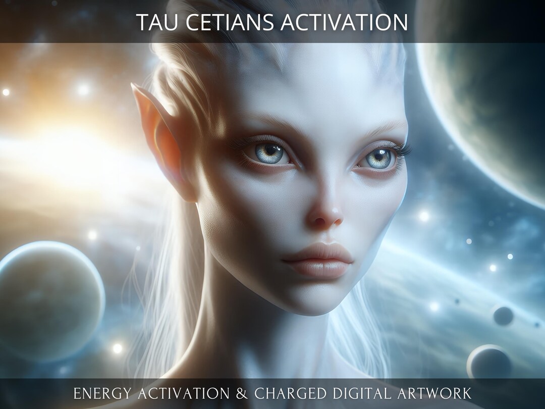 Tau Cetians Activation + Charged Digital Artwork - Etsy