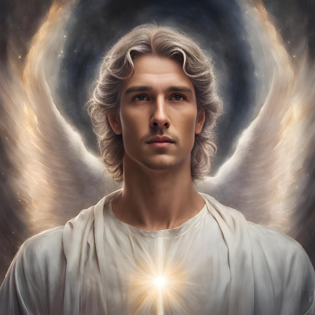 Archangel Gabriel Digital Art Infused With Energies - Etsy