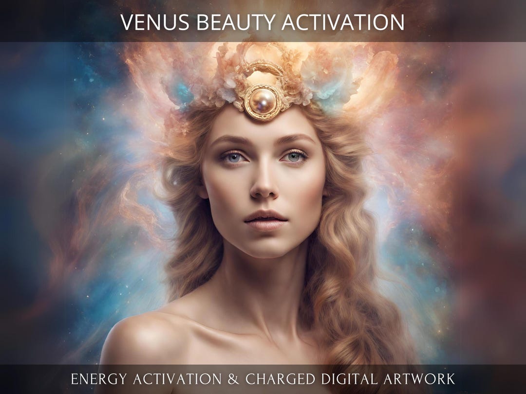Venus Beauty Activation + Charged Digital Artwork - Etsy