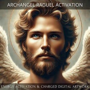 Archangel Raguel Activation + Charged Digital Artwork - Etsy