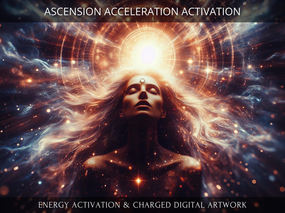 Ascension Acceleration Activation + Charged Digital Artwork - Etsy