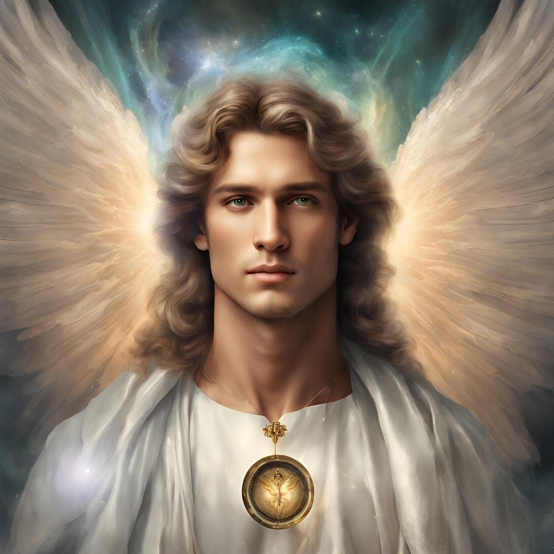Archangel Raphael Digital Art Infused With Energies - Etsy