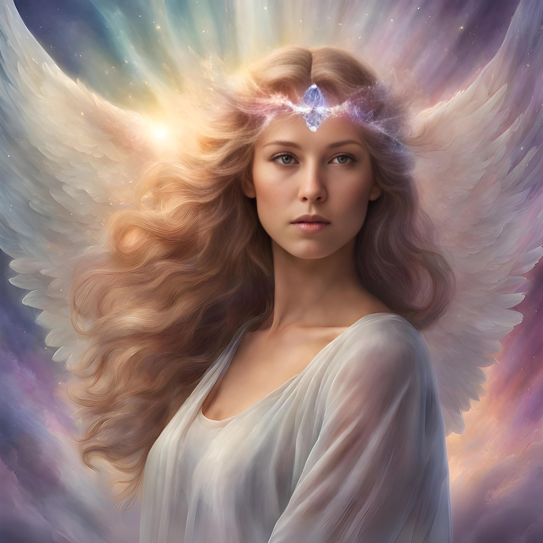 Archangel Ariel Digital Art Infused With Energies - Etsy