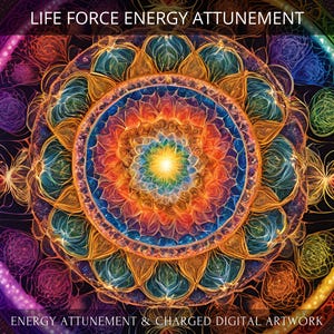 Life Force Energy (chi, Qi, Prana) Attunement + Charged Digital Artwork ...