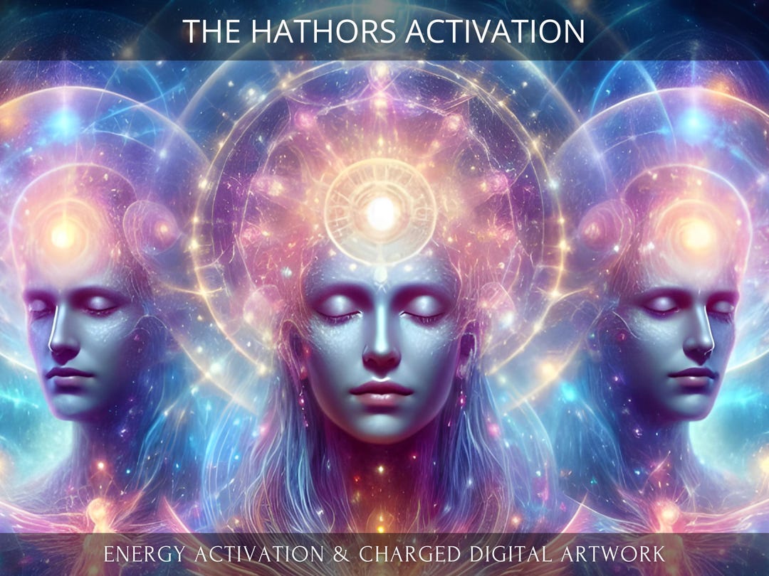 The Hathors Activation + Charged Digital Artwork - Etsy
