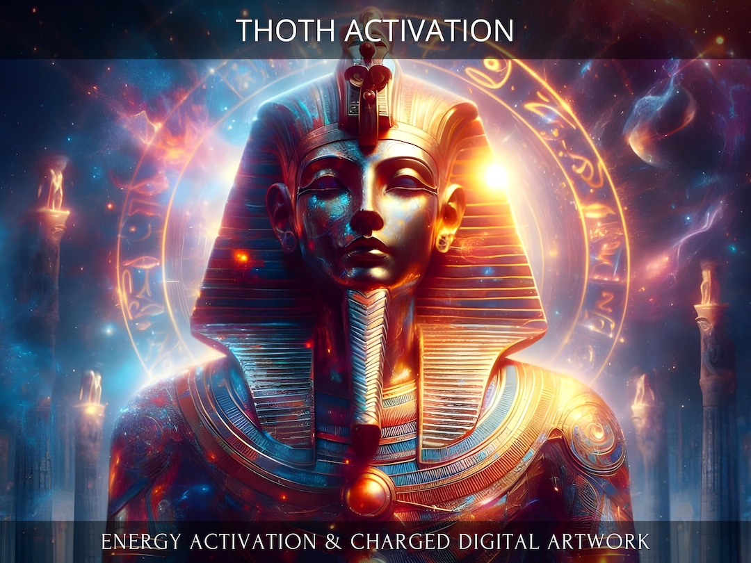 Thoth Activation + Charged Digital Artwork - Etsy