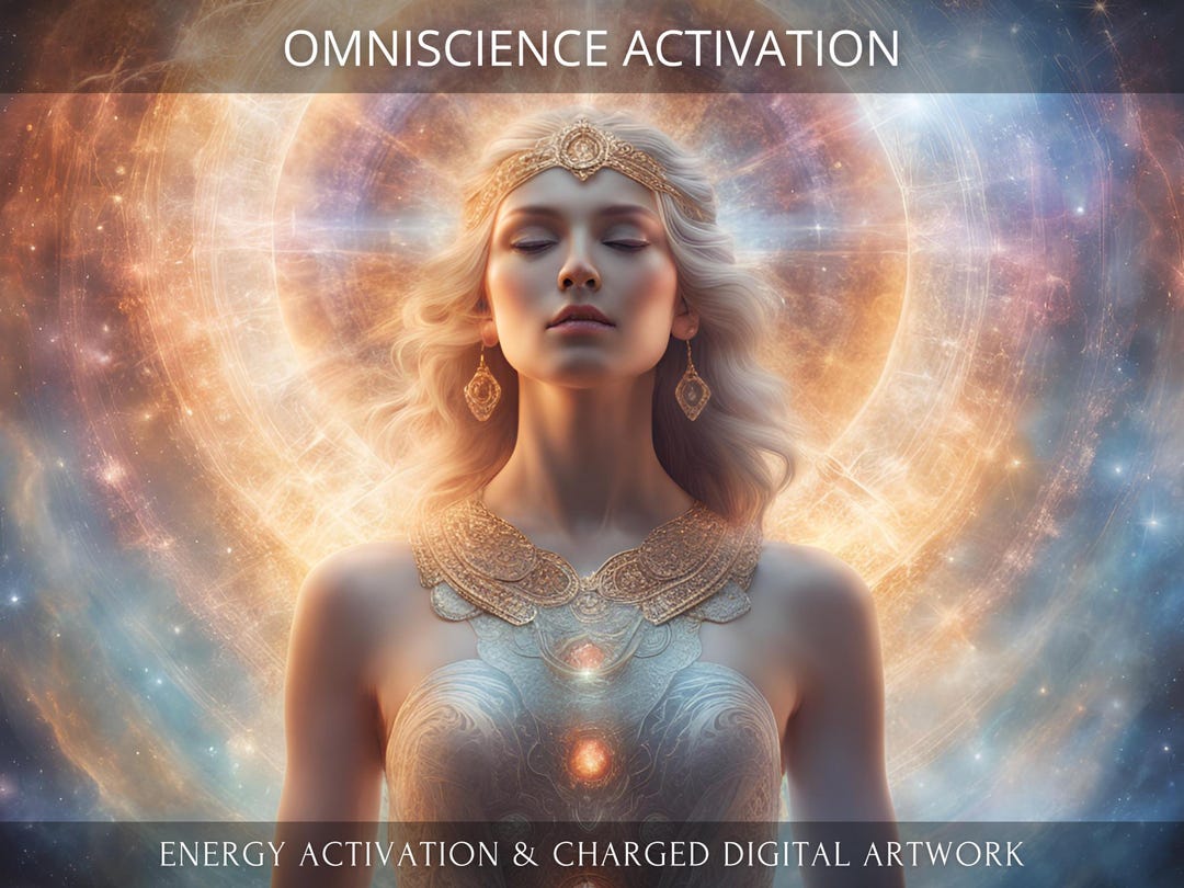 Omniscience Activation + Charged Digital Artwork - Etsy