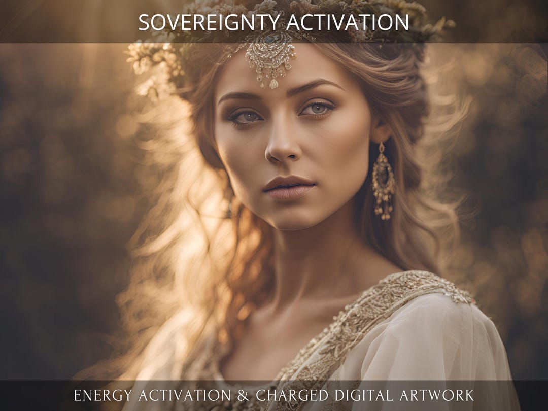 Sovereignty Activation Charged Digital Artwork - Etsy UK