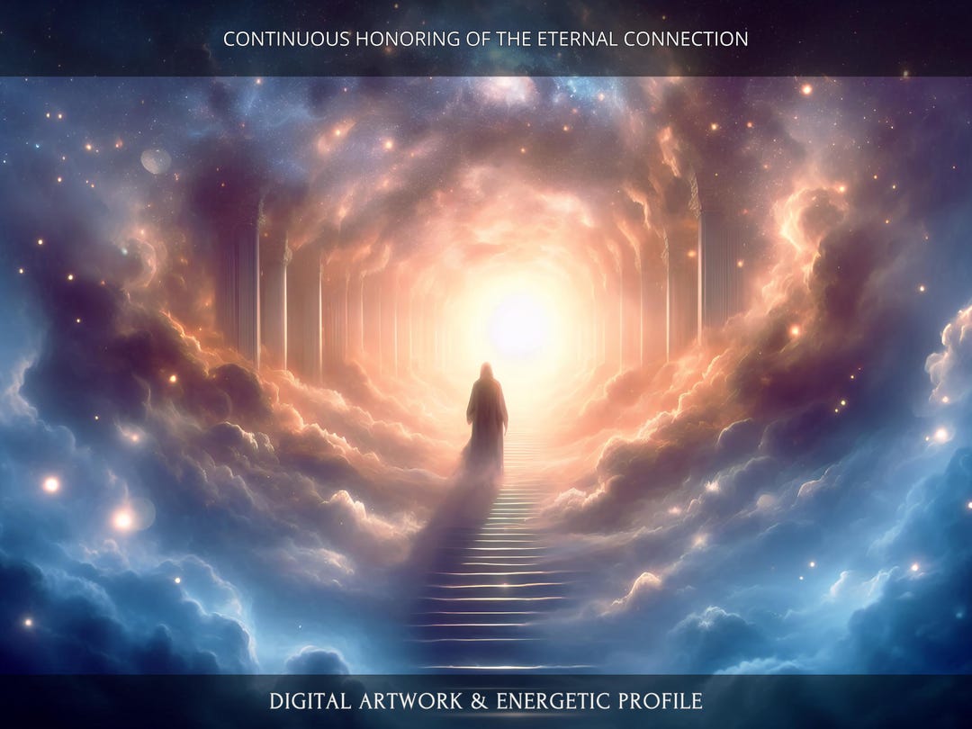 Continuous Honoring of the Eternal Connection: Charged Digital Artwork ...