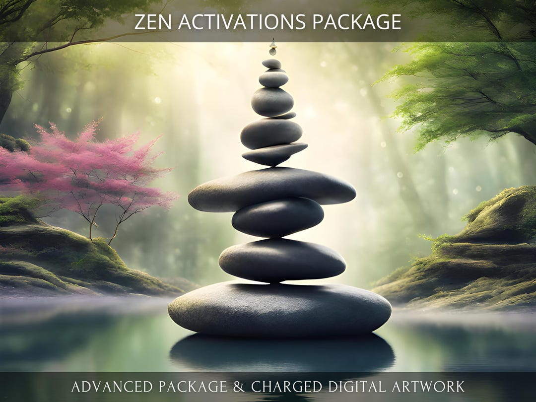 Zen Package Charged Digital Artwork + Energetic Transmissions With a ...