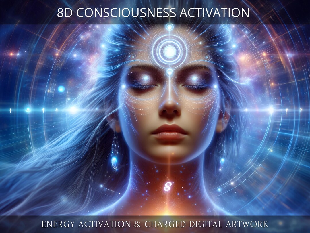 Eighth Dimension (8D) Consciousness Charged Digital Artwork + Energetic ...
