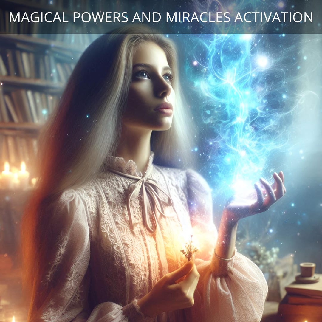 Magical Powers and Miracles Activation Charged Digital Artwork - Etsy