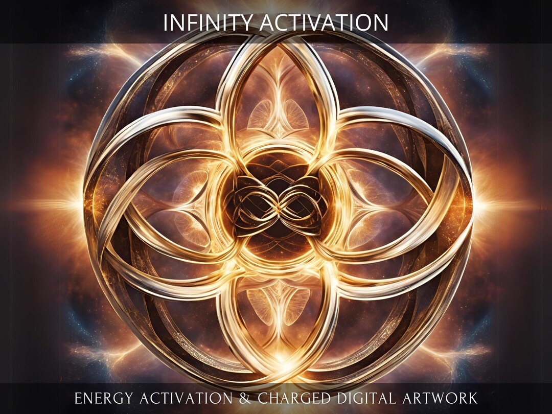 Infinity Activation + Charged Digital Artwork - Etsy