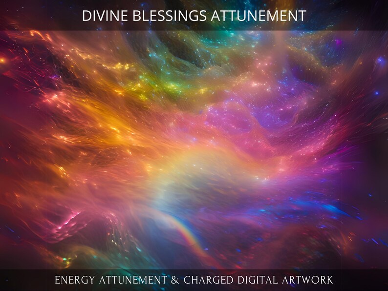 Divine Blessings Charged Digital Artwork + Energetic Transmission With ...