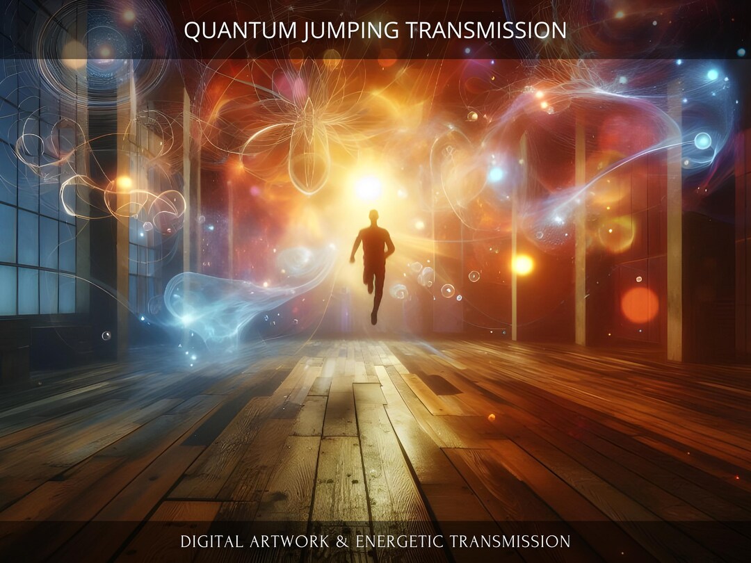 Quantum Jumping: Charged Digital Artwork + Personal Report & Energetic ...