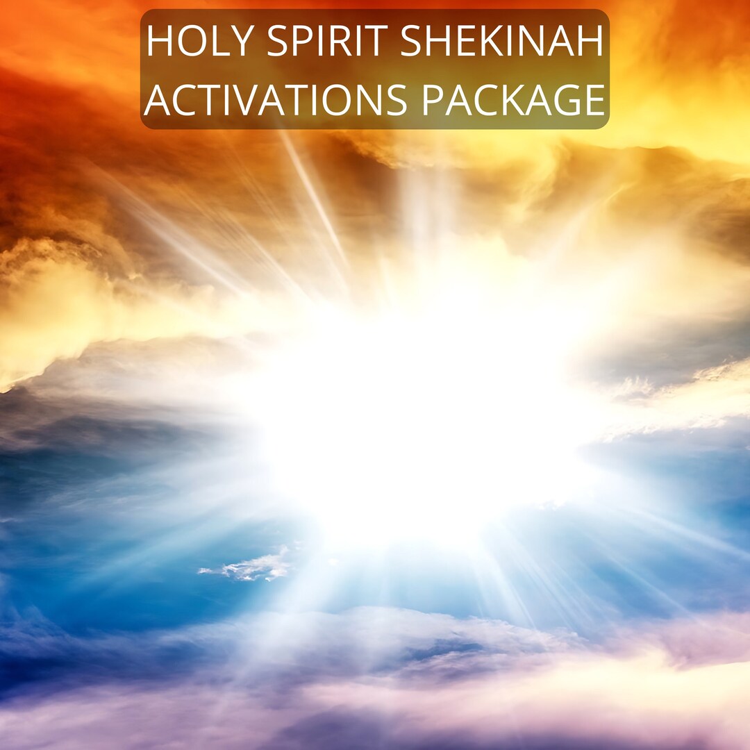 Holy Spirit Shekinah Activations Package - Etsy