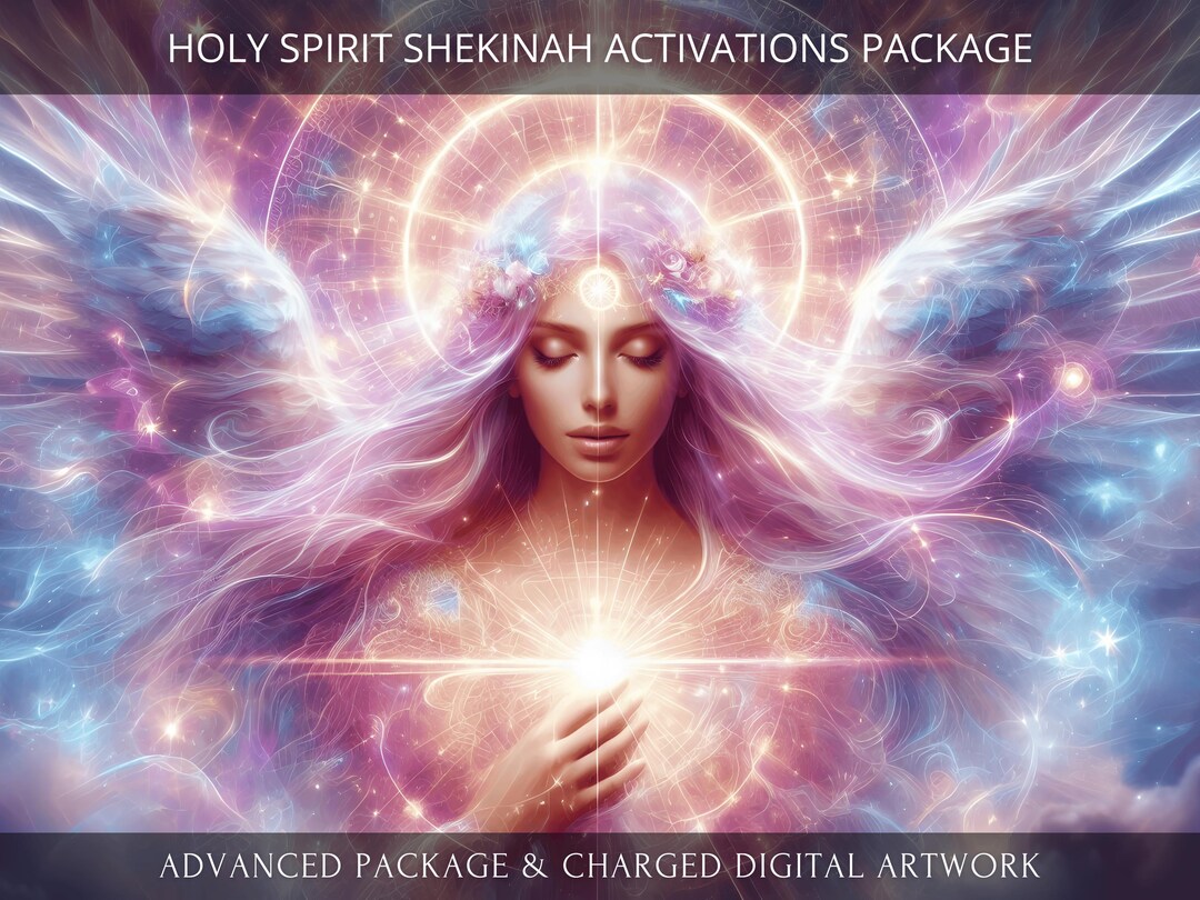 Holy Spirit Shekinah Activations Package + Charged Digital Artwork - Etsy