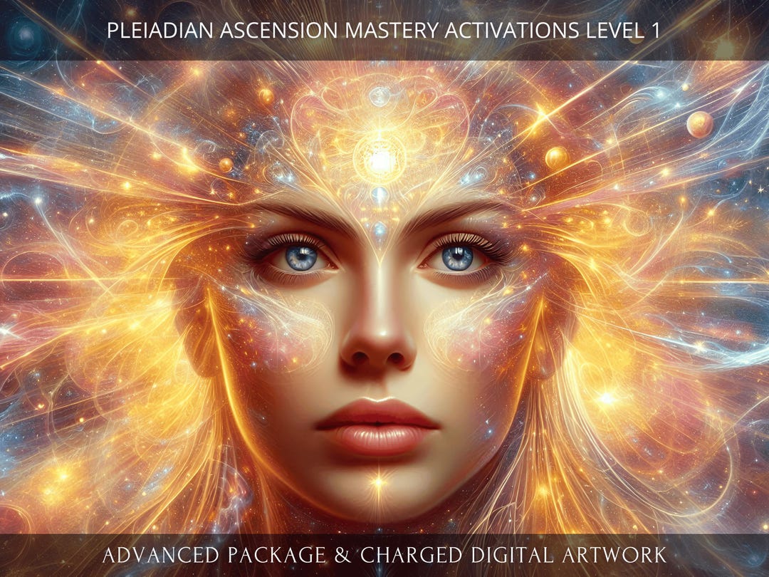 Pleiadian Ascension Mastery Activations Level 1 Package + Charged Digital Artwork - Etsy
