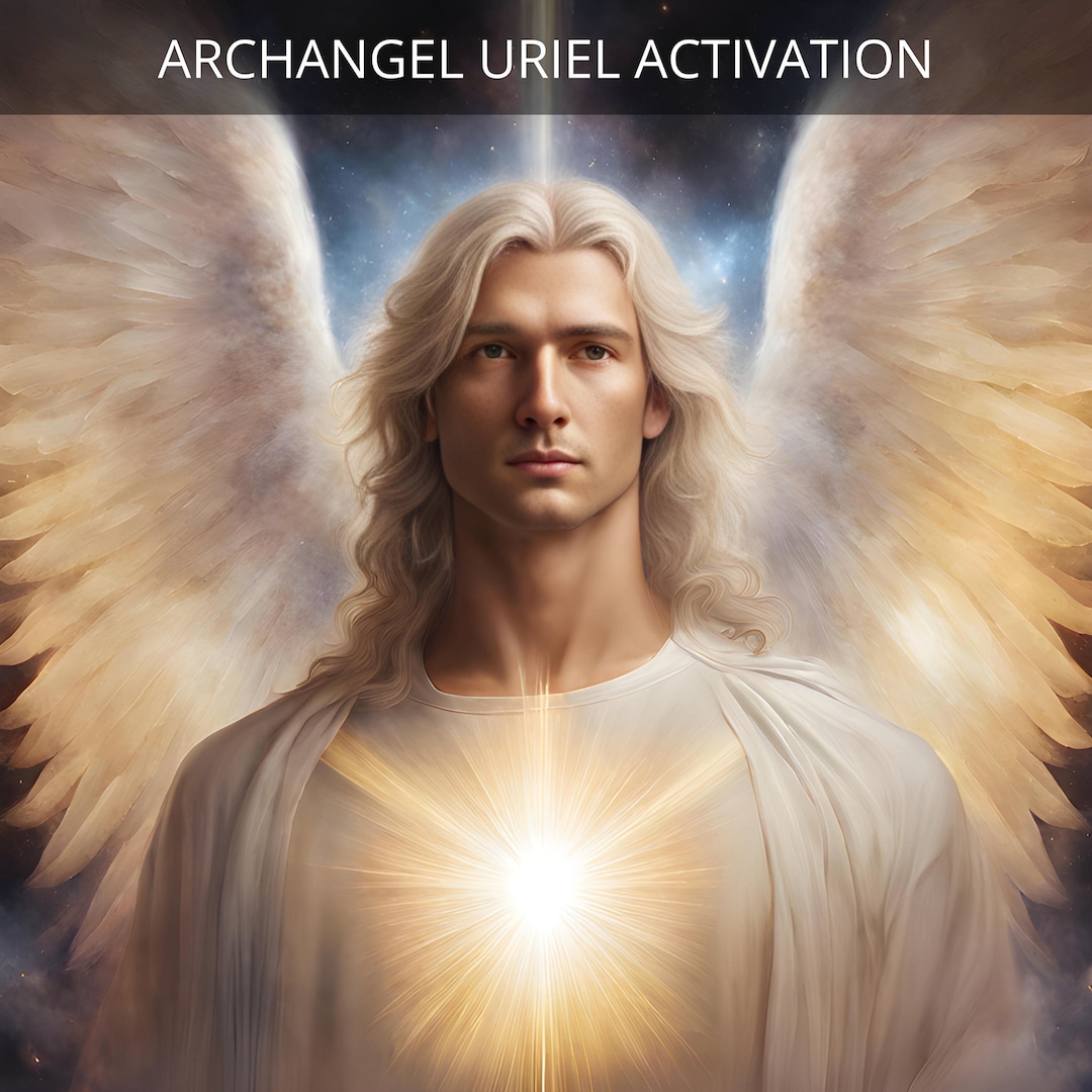 Archangel Uriel Activation Charged Digital Artwork - Etsy