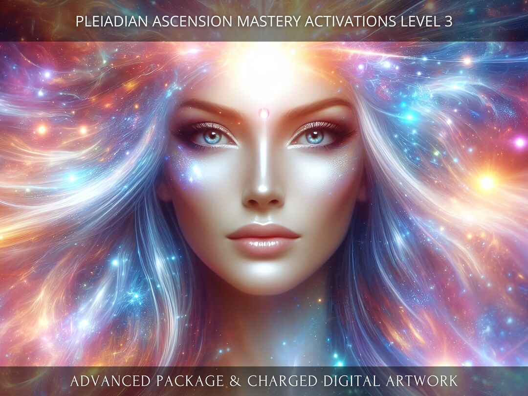 Pleiadian Ascension Mastery Activations Level 3 Package + Charged Digital Artwork - Etsy Australia
