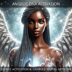 Angelic Multidimensional DNA Activation + Charged Digital Artwork - Etsy