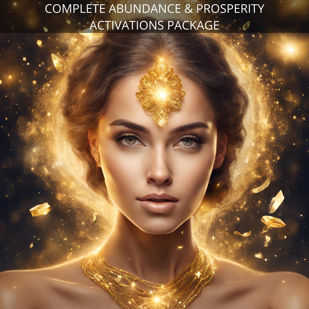 Complete Universal Abundance and Prosperity Package Charged Digital ...