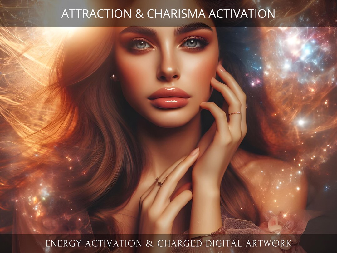 Attraction and Charisma Activation + Charged Digital Artwork - Etsy