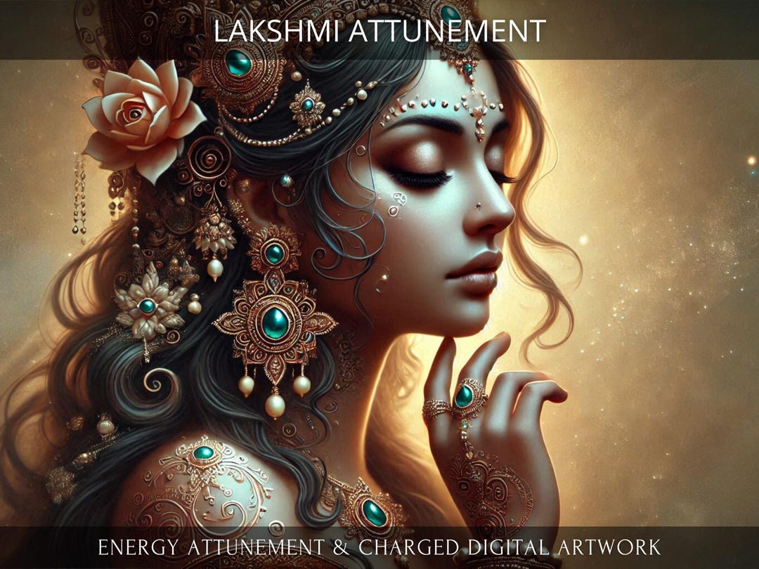 Lakshmi Attunement + Charged Digital Artwork - Etsy