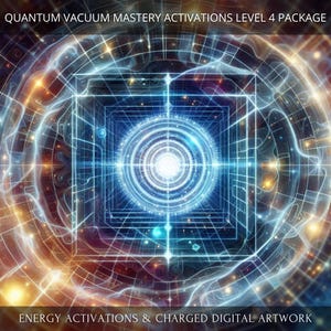 Quantum Vacuum Level Four Package Charged Digital Artwork + Energetic ...