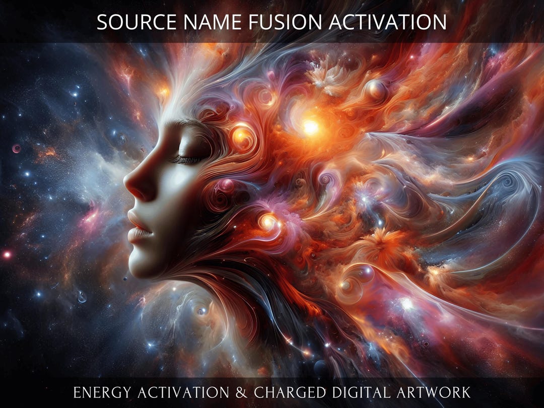 Source Name Fusion Activation + Charged Digital Artwork - Etsy
