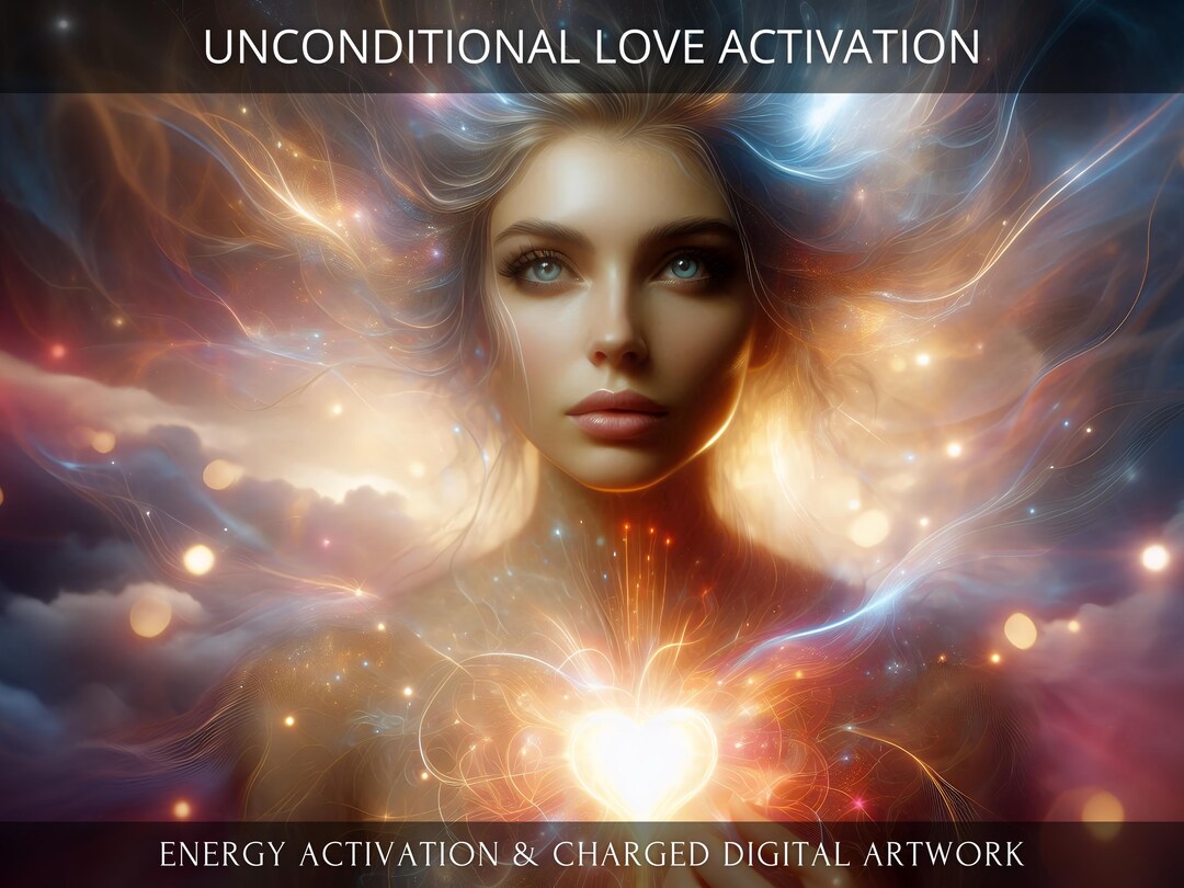 Unconditional Love Charged Digital Artwork + Energetic Transmission ...