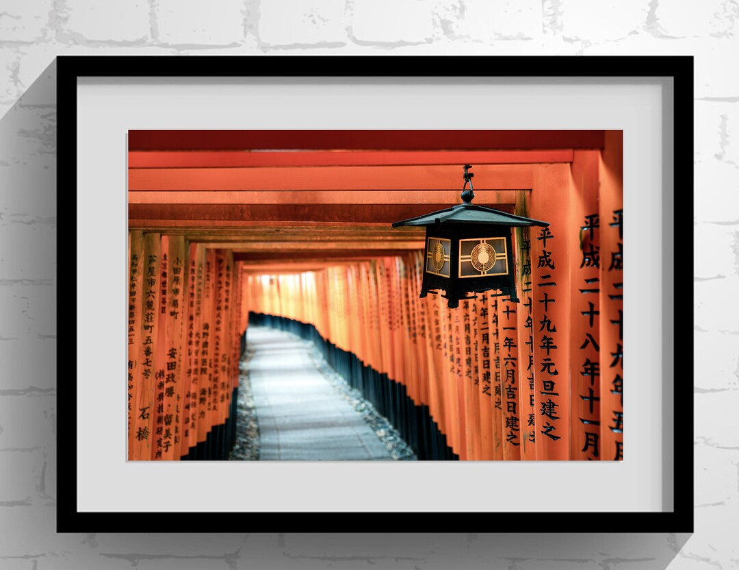 Fushimi Inari Taisha Kyoto, Japan, Japanese Wall Art, Home Decor, and ...