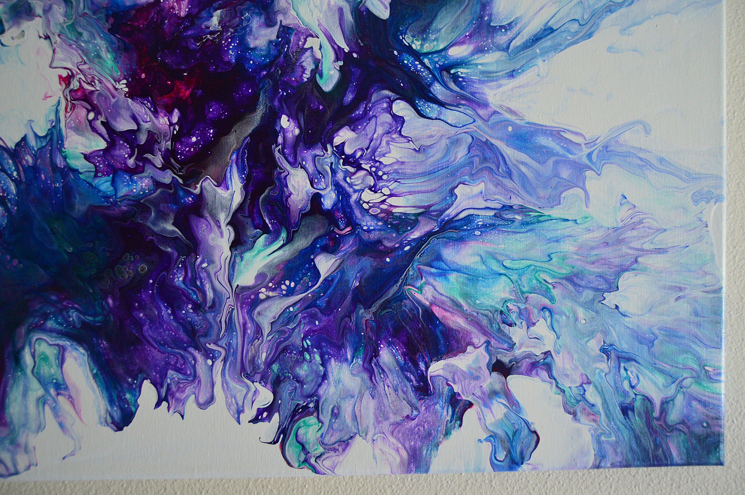 Colorful Ink Blot | Etsy