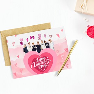 BTS Valentines Card | BTS Digital Download | BTS Print | Bangtan Card ...