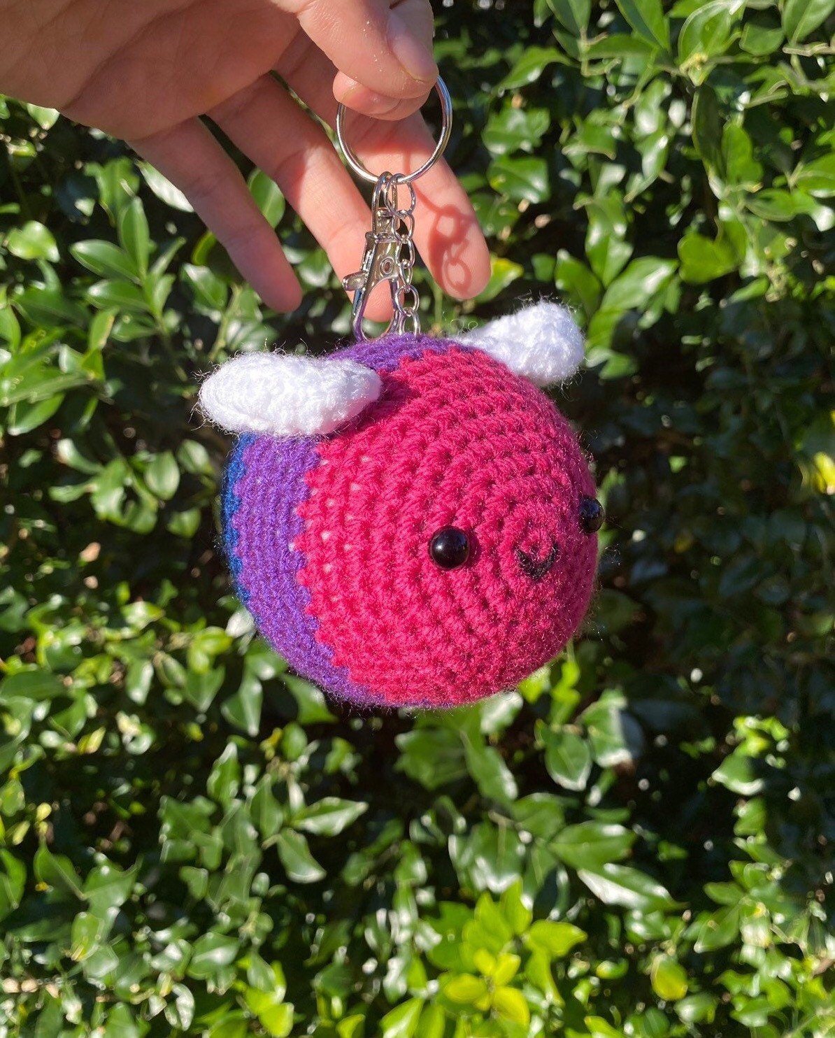 LGBTQ Bisexual Crochet Bee - Etsy Australia
