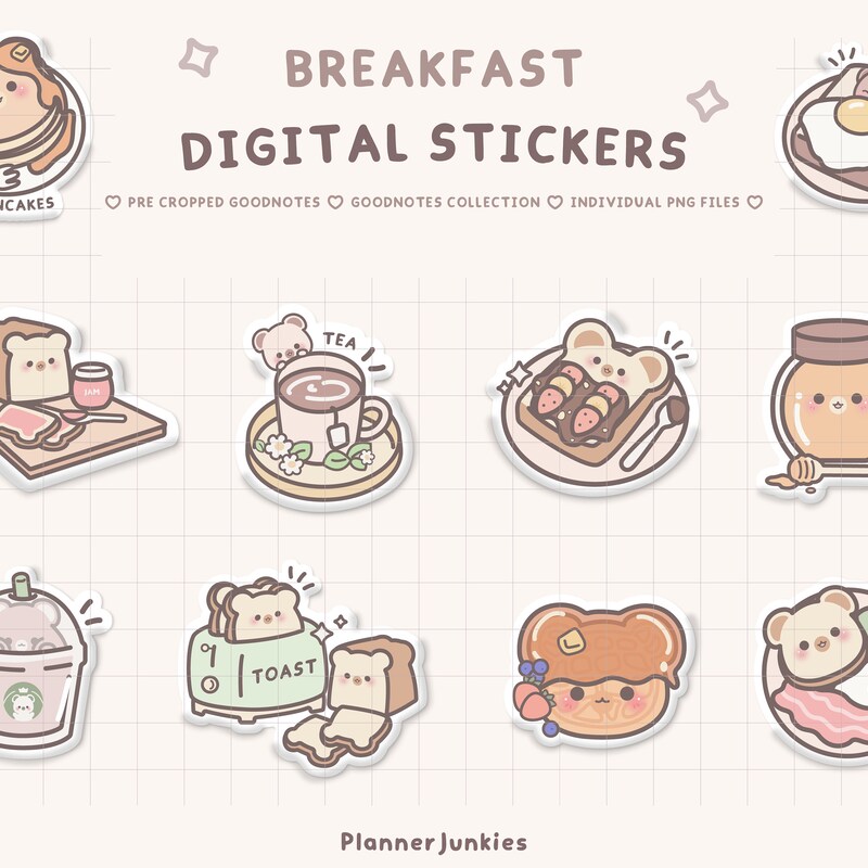 Kawaii Stickers - Etsy