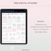 Cute Daily Digital Planner| Digital Undated Planner| Portrait Digital ...