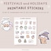 Kawaii Daily Life Digital Planner Stickers Everyday Digital Stickers ...
