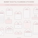 Kawaii Daily Life Digital Planner Stickers Everyday Digital Stickers ...