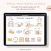 Kawaii Office Digital Stickers Work Digital Planner Stickers Cute Dog ...